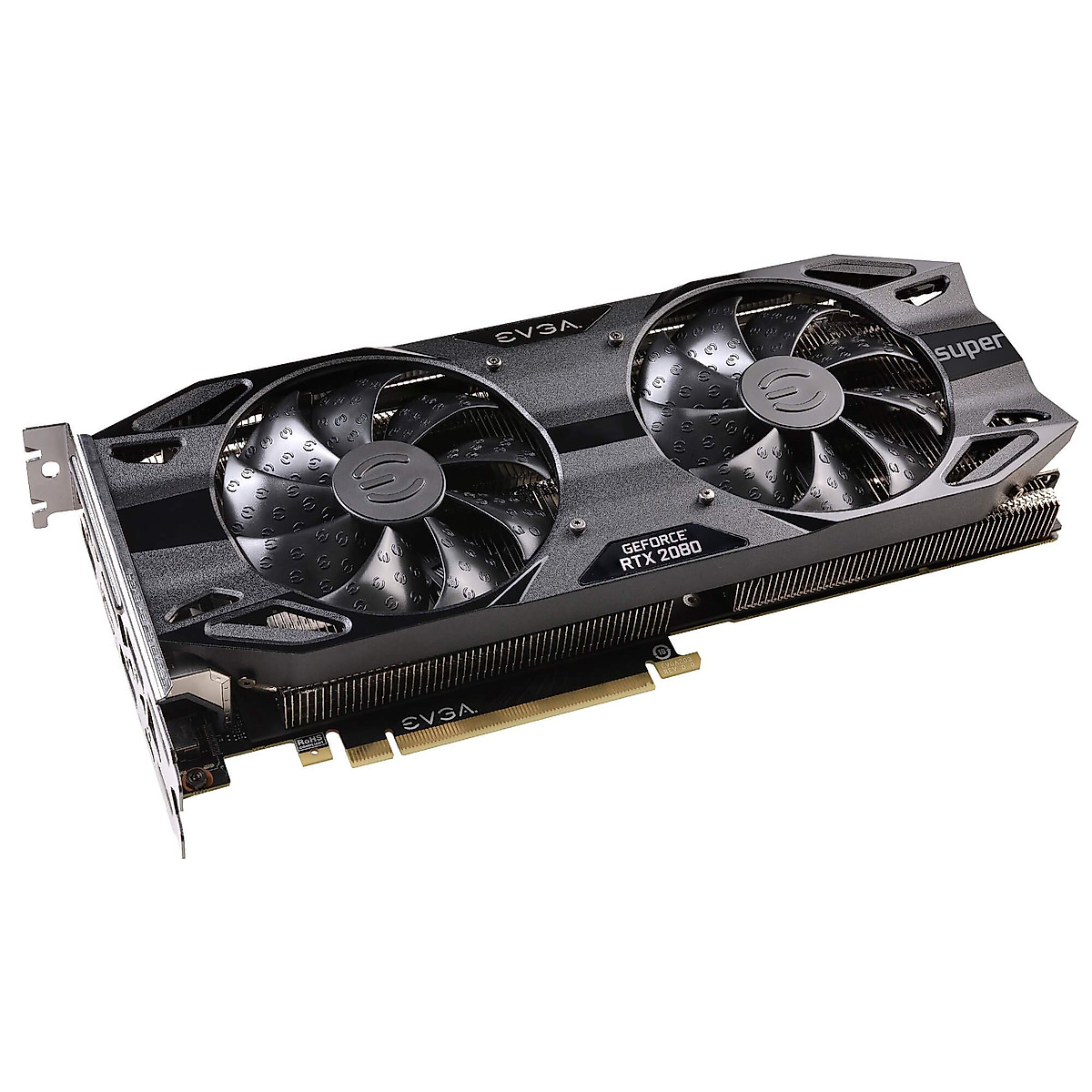 EVGA 08G-P4-3081-KR, GeForce RTX 2080 Super Black Gaming, 8GB GDDR6 (Renewed)