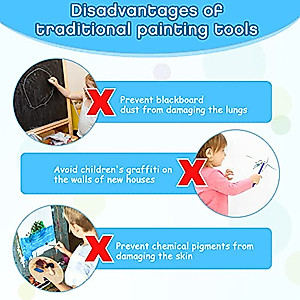 6 Pieces Replacement Stylus Drawing Pen 4.7 Inch Drawing Tablet Pens Kids' Electronics Pens for LCD Writing Tablet