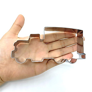 LILIAO Truck Cookie Cutter - 4.8 x 2.3 inches - Stainless Steel