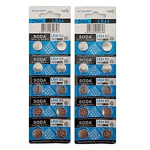 GP A76 LR44 AG13 Alkaline Cell 1.5V Alkaline Button Cell Battery (20 pcs.) BX-Q153-E9HQ