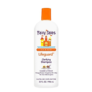 Fairy Tales Swim Shampoo for Kids - 32 oz | Made with Natural Ingredients in the USA | Chlorine Removal Swimmer Shampoo for Kids | No Parabens, Sulfates, or Synthetic dyes