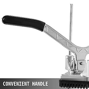 VEVOR Commercial Vegetable Fruit Chopper 1/2″ Blade Heavy Duty Professional Food Dicer Kattex French Fry Cutter Onion Slicer Stainless Steel for Tomato Peppers Potato Mushroom, Sliver