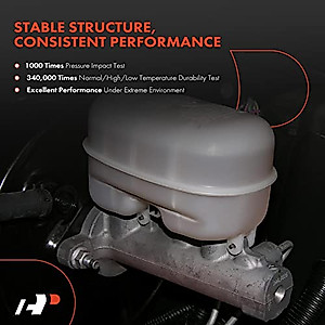 A-Premium Brake Master Cylinder Compatible with Jeep and Dodge Vehicles - Compass 2007-2018, Patriot 2007-2017, Caliber 2007-2012 -Replace# 5175093AB - 13/16 inch Bore
