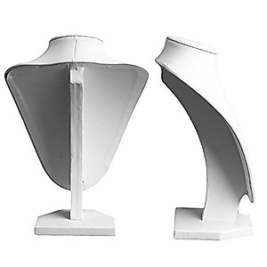 Ankexin Necklace Earring Display Stand Necklace Chain Jeelry Display Holder Shocase Mannequin Faux Display for Home