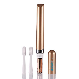 Sonicety Electric Toothbrush HI-928 Metallic Gold (Portable/Travel Size)