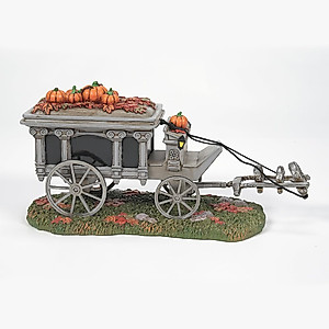 Department 56 Snow Village Accessories Halloween Disneyland The Haunted Mansion Hearse Figurine, 4.17 Inch, Multicolor