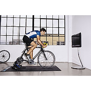 Wahoo KICKR MAT All-Purpose Noise Insulating Exercise Floor Mat for Indoor Cycling Trainers, Stationary/Spin Bikes, Yoga, Cross Training