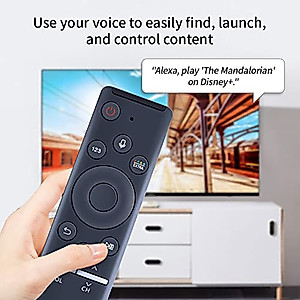 BN59-01266A RMCSPM1AP1 Replacement Voice Remote Control for Samsung 4K Smart LCD LED QLED UHD HD TV QN65Q7FD UN75MU630D UN50MU630D UN65MU850D UN43MU630D UN55MU630D UN55MU650D UN55MU700D UN55MU800D
