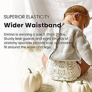 PARASOL Clear+Dry Disposable Diapers | RashShield Protection, Leakproof Design, Hypoallergenic Diaper Set | Size 4 (20-37 lbs) 108 Count