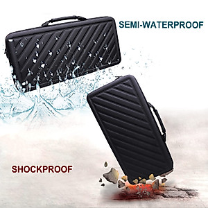 LTGEM EVA Hard Case for Pioneer DJ DJ Controller (DDJ-REV1) - Travel Protective Carrying Storage Bag, only one case is Sold (21×11×4 inch)