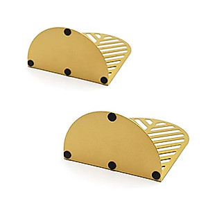 QiMing Leaf Gold Bookends for Heavy Books,1 Pair Metal Book Holders for Office Shelves Adults & Kids Gift(Gold)