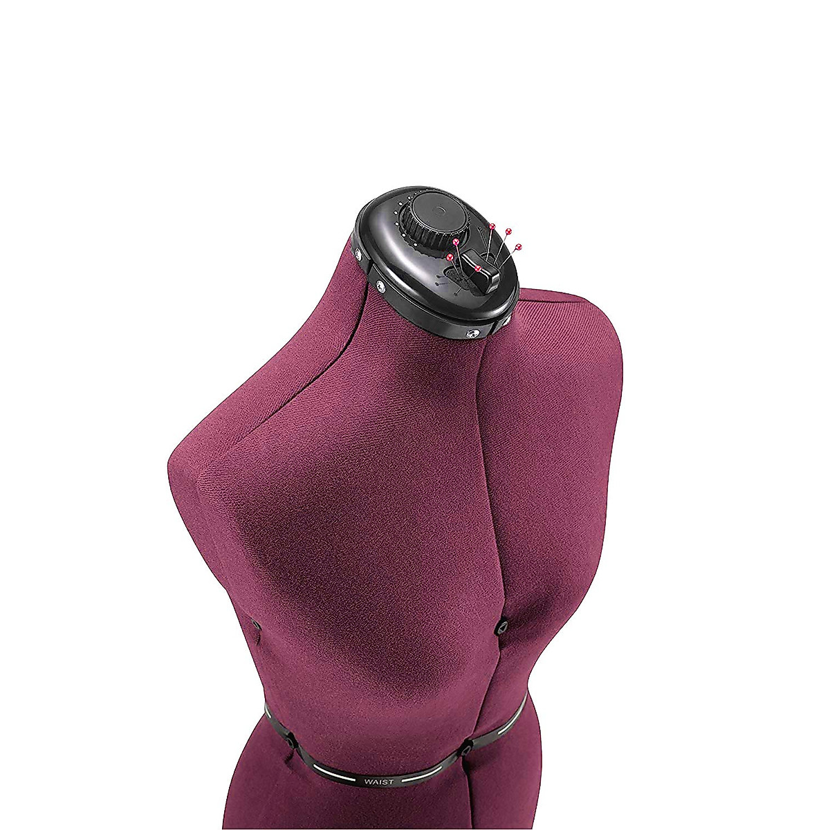 Family Dress Form - Adjustable Mannequin Dress Form Female with New Base - Red