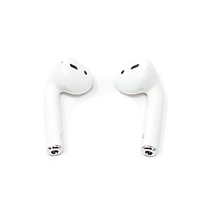 Apple MMEF2AM/A AirPods Wireless Bluetooth Headset for iPhones with iOS 10 or Later White - (Renewed)