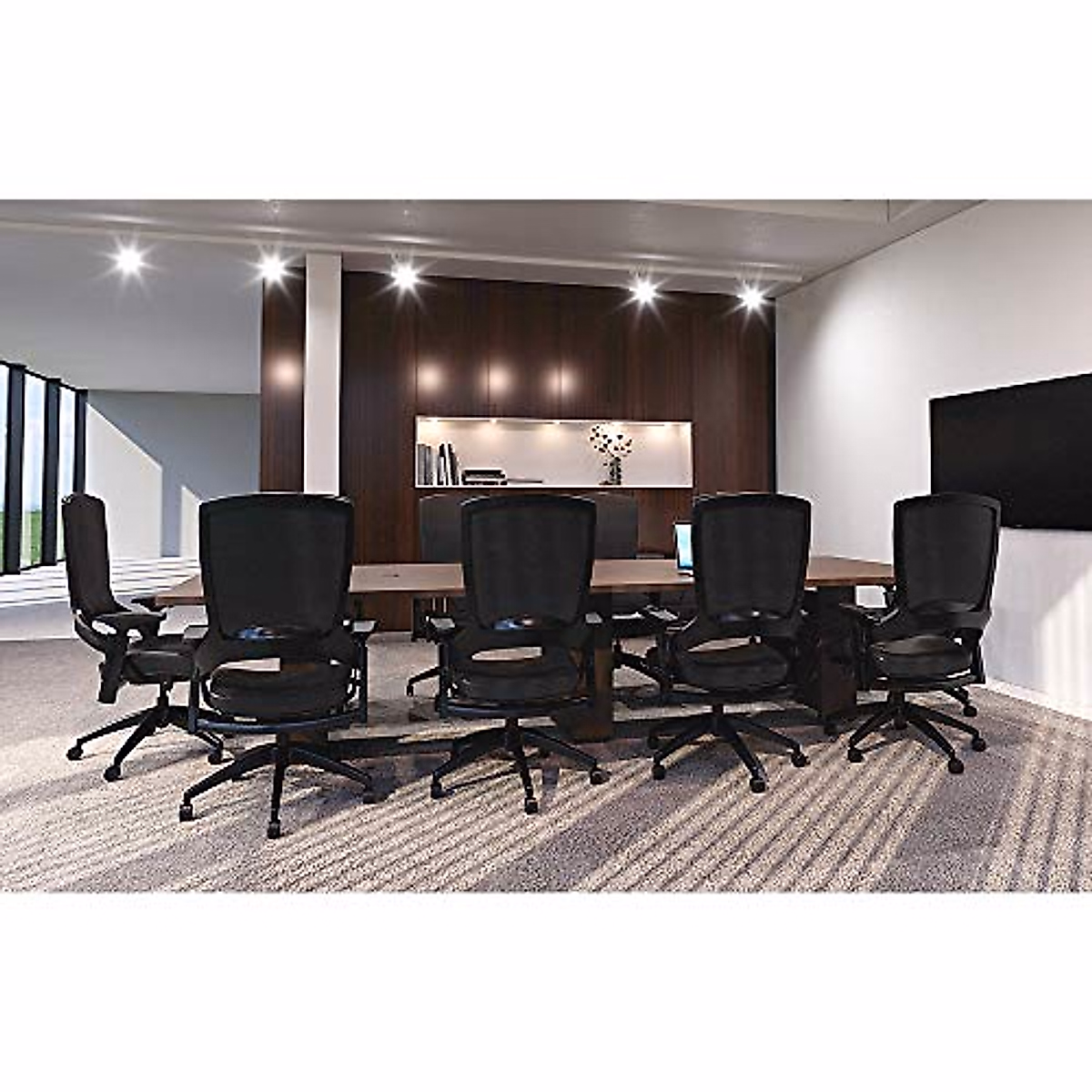 Lorell Prominence Conference Table Slim Base