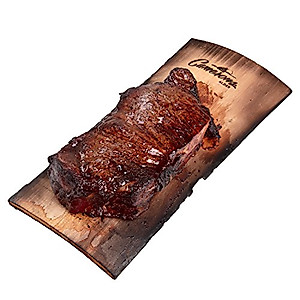 Grilling Planks - 2 Pack Cedar - Premium 5.5 x 11.5 Western Cedar for Barbecue Salmon, Seafood, Steak, Burgers, Pork Chops, Vegetables and More!