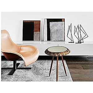 YDXNY Side Table Living Room Leisure Small Table Small Tea Table Round Iron Metal Lace Table (Size : 40x40x62cm)