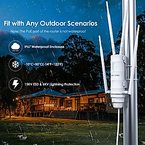 WAVLINK 1200Mbps Dual Band WiFi Extender,Wireless Repeater WiFi Range Extender with 2 Gigabit Ethernet Port,4 x 5DBi Antennas,Signal Wi-Fi Booster Repeater/Router/AP Mode,Plug and Play,WPS