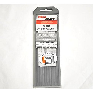 Tungsten Electrode, 1/16 in, PK10