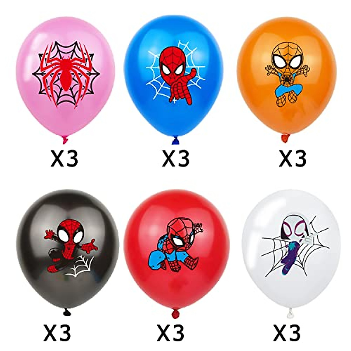 Spidey And His Amazing Friends SPlDERMEN Theme Birthday Party Decoration And Tableware Include Plates, Birthday Banner, Table Cloth, Sling, cups, straws, Coco-melon Balloons for Kids and Forks for Kids Fans Party Favors Baby shower