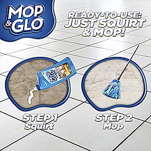 Mop & Glo Professional Multi-Surface Floor Cleaner, Fresh Citrus Scent, 64 Oz