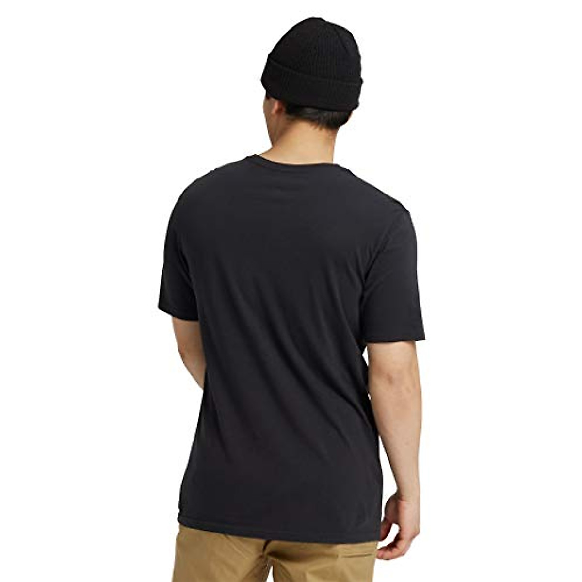 Burton Men's BRTN Short Sleeve T-Shirt, True Black, L