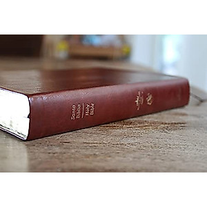 Biblia Bilingüe Reina Valera 1960/ESV Tamaño grande piel marrón / Bilingual Bibl e RVR60/English Standard Large Size Large Print Leather