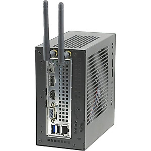 E-ITX ASRock DeskMini X300 AMD Cezanne Ryzen 7 5700G Mini PC System, 64GB Memory, 2TB NVME SSD, W11 Pro Pre-Installed and Configured