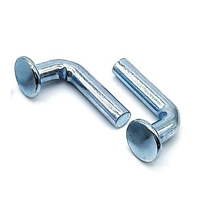 Lokatall 50pcs Heavy Duty J Bolt Safety Universal Pins Pallet Rack Safety Bolts Universal Pallet Rack Drop Pin for Warehouse, Home or DIY Pallet Racks & Shelving Units