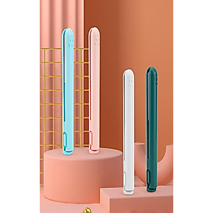 nvede Mini Dual-Purpose Curling Iron, Mini Dual Hair Curler, USB Rechargeable,Portable,Cordless Curling Iron (Pink)