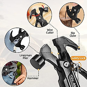 Multitool 2 PCS Set, Includes Hammer Multitool & Hatchet Multitool