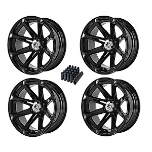 Full Set Of MSA M12 Diesel 14x7 4/156-47MM Wheels