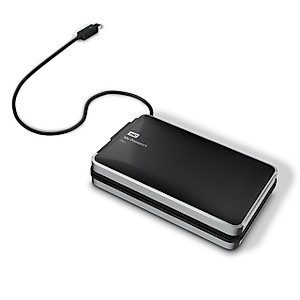 WD 2TB My Passport Pro Portable External Hard Drive - Thunderbolt - WDBRMP0020DBK-NESN