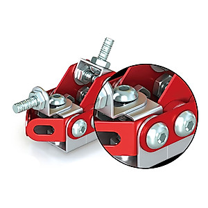 Car Building Kit - Educational Learning STEM Building Blocks Toys Gifts for Kids, Engineering Construction Set for Boys & Girls Age 8 - 13 Years Up - 6 & 7 Can Do with Parents Help (Fire Series)