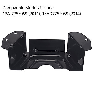 DECKMAN Lawn Mower Parts 783-06424A-0637 783-06424A Black Deck Belt Cover, Compatible with MTD Craftsman Troy-Bilt Lawn Mower Parts 783-06424A, Fits 42" 46" Deck Spindle Pulley Belt Guard Cover (2)