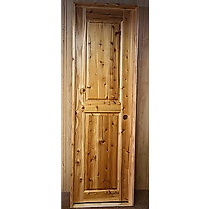 Rustic Cedar Kitchen Pantry Door