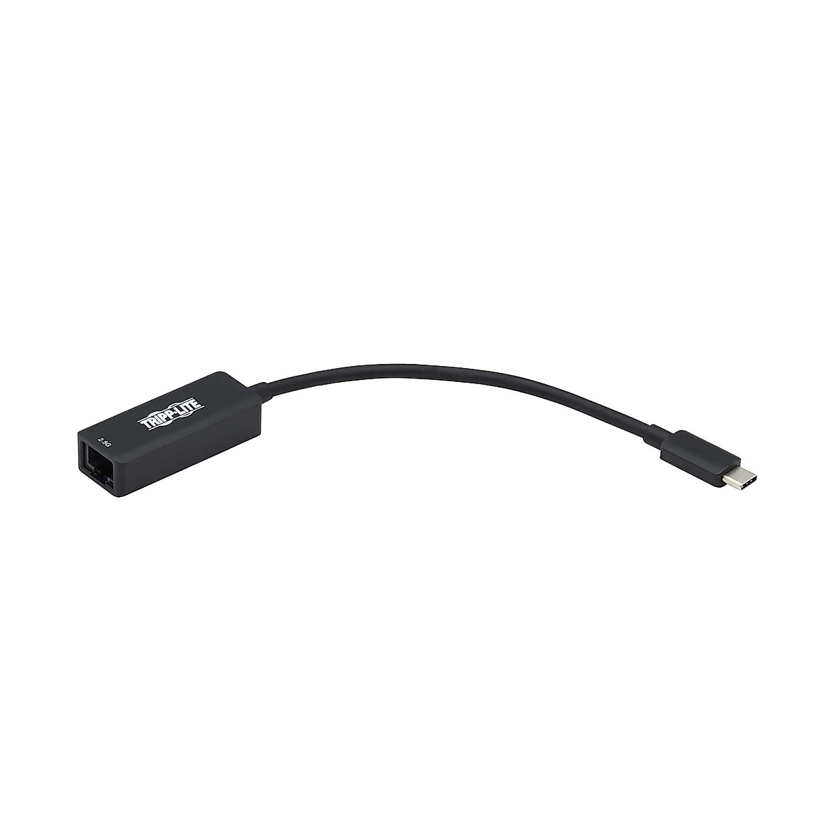 Tripp Lite USB-C to RJ45 Gigabit Ethernet Network Adapter Up to 2.5 Gigabits Per Second Network Speed - Windows, macOS, Chrome & Linux Widely Compatible - USB 3.2 Gen 1, 3-Year Warranty (U436-06N-2P5)