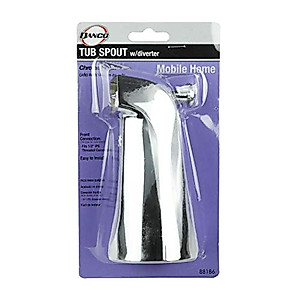Danco 88186 Mobile Home/RV Tub Spout with Diverter in Chrome