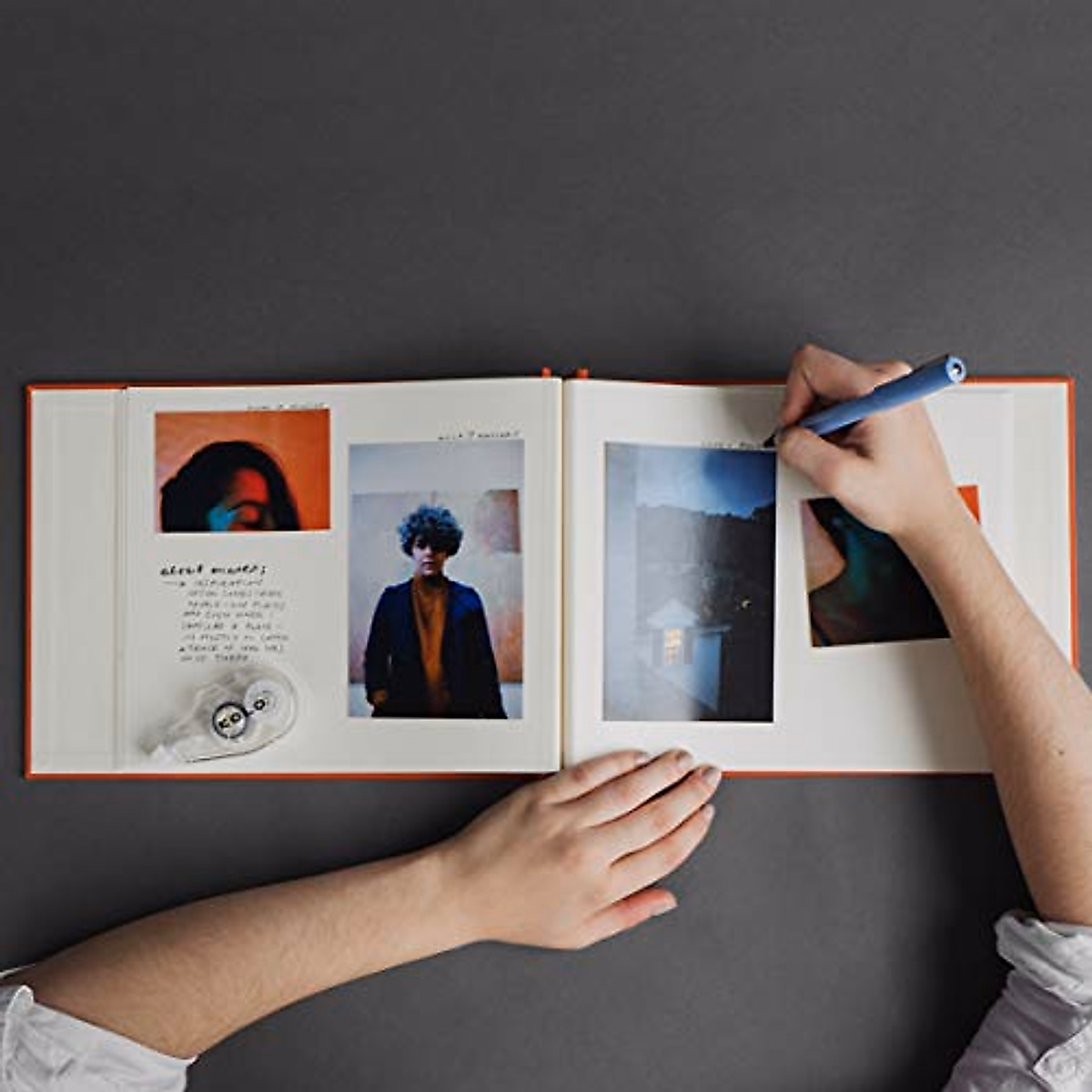 Kolo Newport 8.5" x 11" Refillable Scrapbook, Ideal for Wedding Albums and Baby Books, Indian Yellow