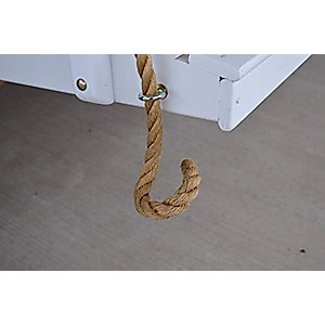 A&L Furniture 10' Rope Kit for Amish-Made Swings and Swing Beds, Fits Up to 10' Ceiling