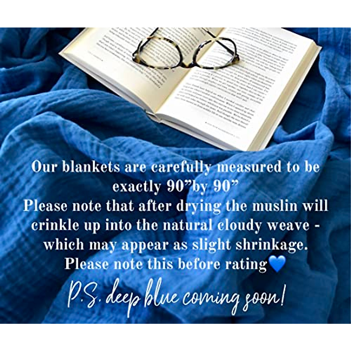 Breathable Adult Muslin “Swaddle” Blanket, 100% Cotton, “90” x 90” Inches, Queen One-Size, Hot Sleeper, Naturally Cooling, Soft Gauze Sheet, Sleeping & Throw (2 Layer Muslin, Natural White)