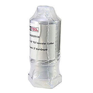 MAXTOOL 1-9/16"x2" TCT Annular Cutters & Pin Carbide Tip Slugger 40mmx51mm Magnetic Core Drills Slug Cutter 2" Deep Weldon Shank; ANW00S2R136