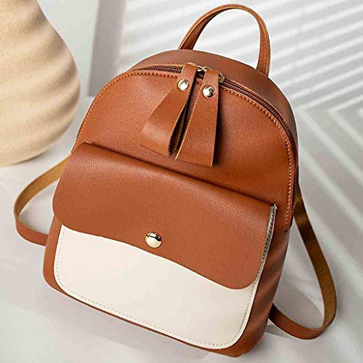 Small Waterproof Backpack Small Purse Backpack Bag Phone Messenger Shoulders Mobile Lady Letter Tiny Backpack