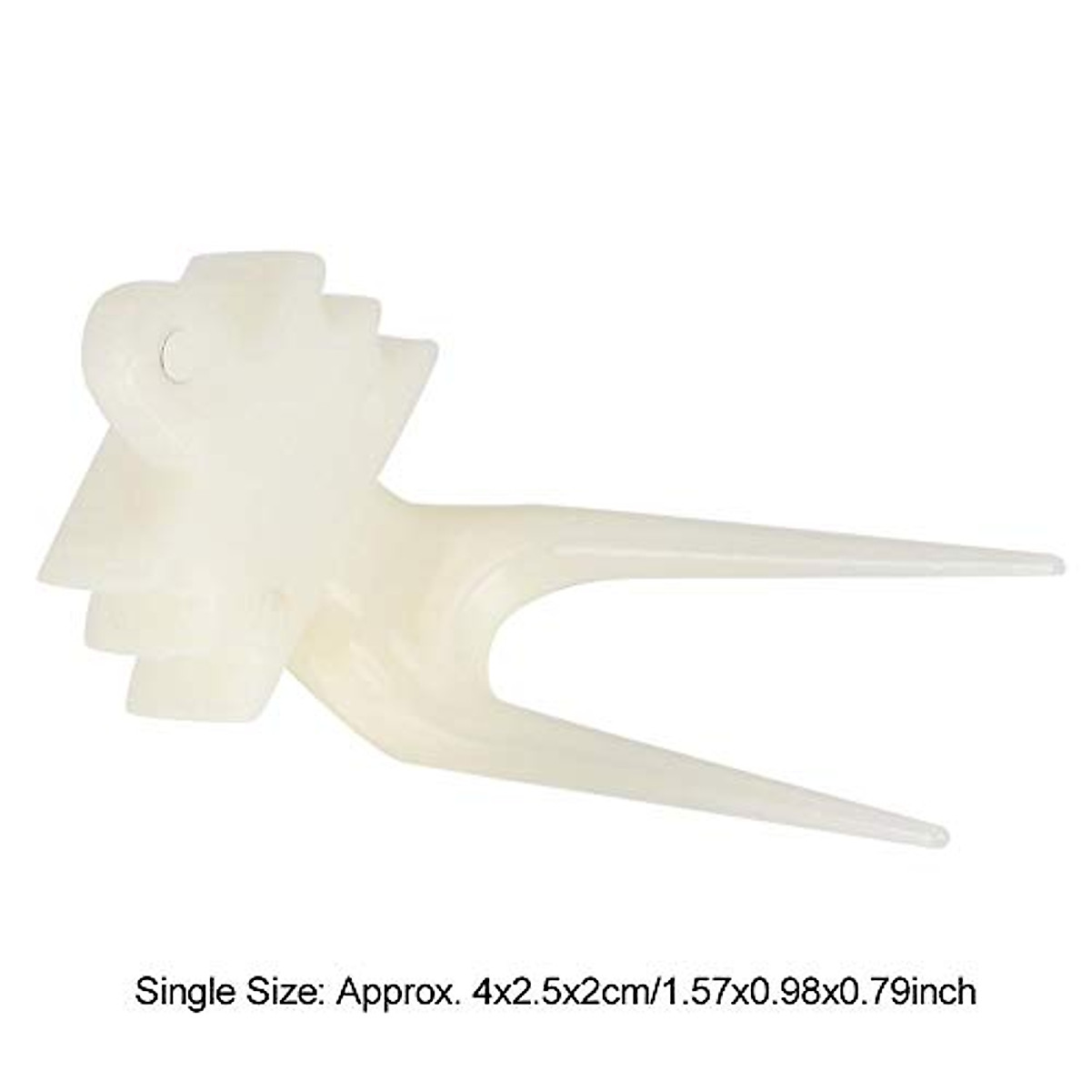 Bird Fruit Fork, 50PCS Plastic Birdcage Fruit Holder Parrot Feeding Fork Birds Food Feeder Tool Accessory for Parrots Hamster(Bird Fruit Fork)