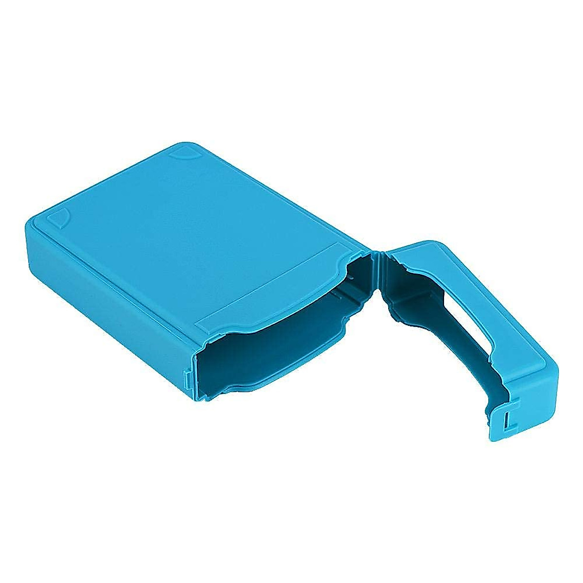 Portable 3.5 Inch HDD Case,Acogedor Professional Premium Anti-Static Hard Drive Disk Box for 3.5 Inch HDD Storage Moistureproof Dustproof Shockproof (Blue)