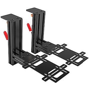 MEZA-Set of 2 Hotas Desk Mounts Joystick Mount Compatible with Logitech G X52/X52 Pro/X56/X56 Rhino/Thrustmaster T.16000M FCS/TCA Officer Pack Airbus Hotas Mount