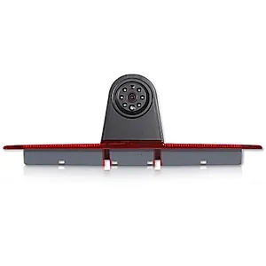 EWAY 3rd Third Brake Light Backup Camera for Mercedes Benz Sprinter Volkswagen VW Crafter Vans 2007-2019 Roof Mount Reversing Camera for Top Rear Brake Light 8 IR Light Night Vision Rearview Camera