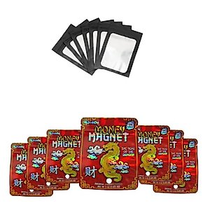 100 Bags 3.5, Resealable Candy Bags, Gummies Bags, Storage Baggies, Special Cartoon Pattern (RED)