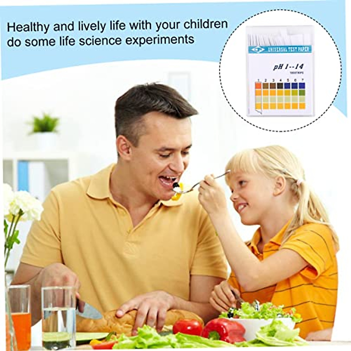 ULTECHNOVO 200 Pcs Ph Test Paper Ph Sticks Ph Testing Quality Test Strip Ph Level Test Kit Ph Monitoring Paper Drinking Water Test Paper Spa Kits Universal Test Paper Food Body