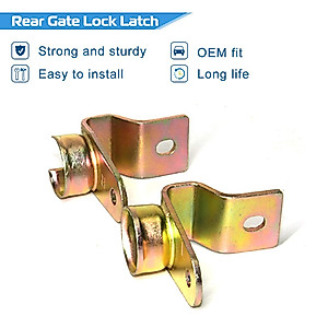 Tailgate Hinge Kit for 1999-2006 Chevy Silverado GMC Sierra 4 Piece Set Replaces # 38642 15074252,15074253,15078745,15078746