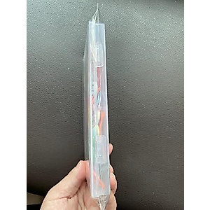 60Pcs Snap Hair Clips for Girls, Gingbiss 2 inch Silicone Coating Colorful Metal Hair Barrettes with Storage Case for Women Girls Kids, No Slip Hair Accessories for Hair, 10 Assorted Colors